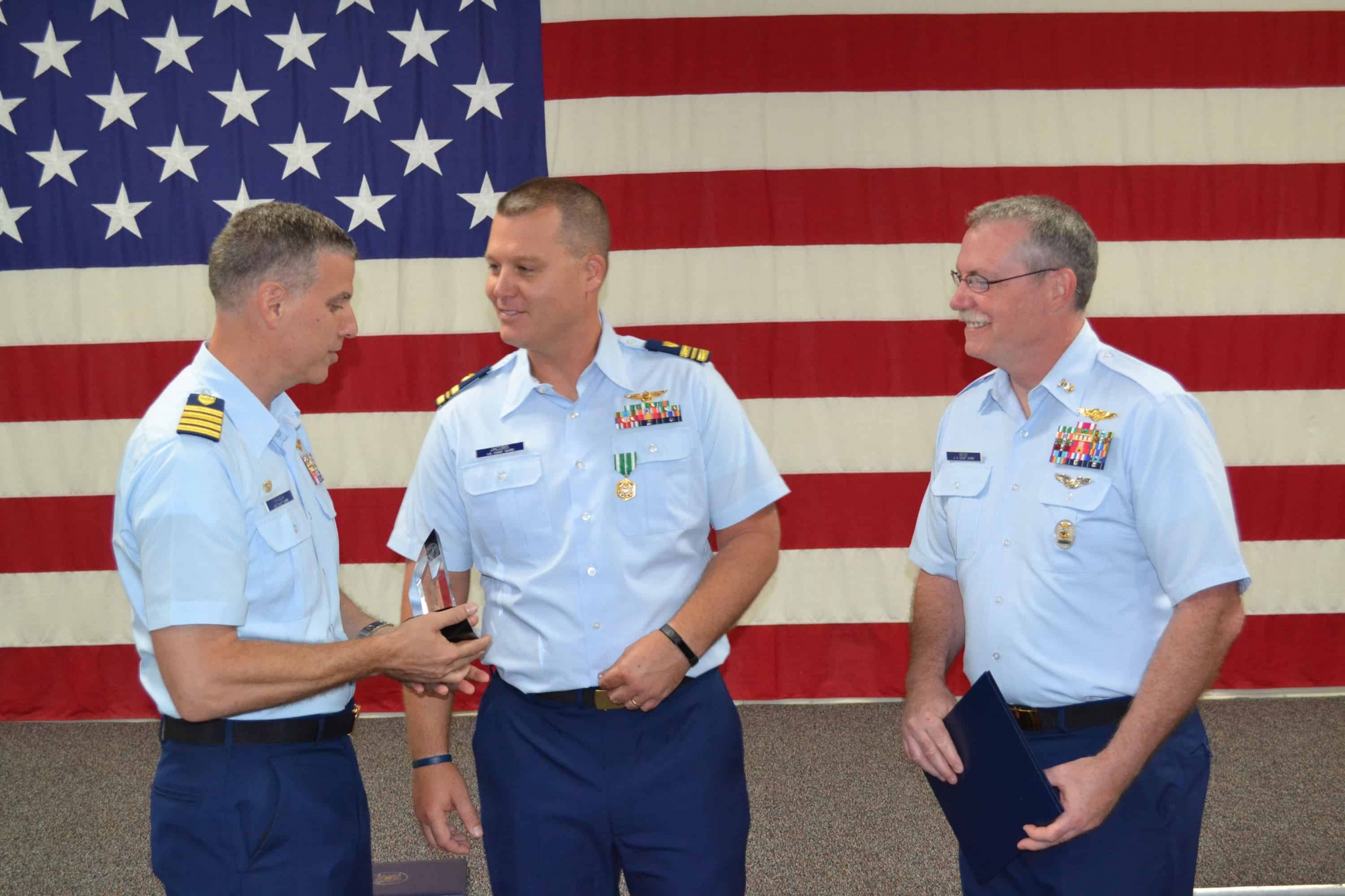 Lt. Cmdr. Jeff Jacobs Receives Active Duty Capt. John G. Witherspoon ...