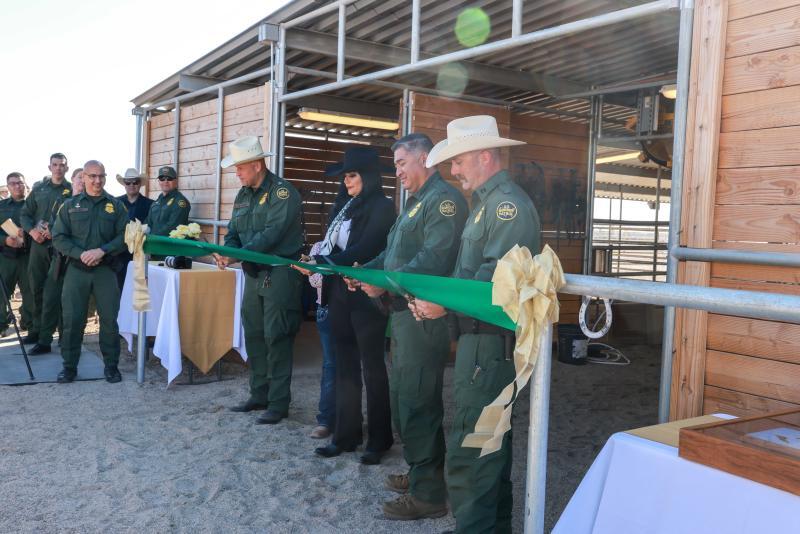 El Centro Sector Opens New Border Patrol Facility for Horses - HS Today
