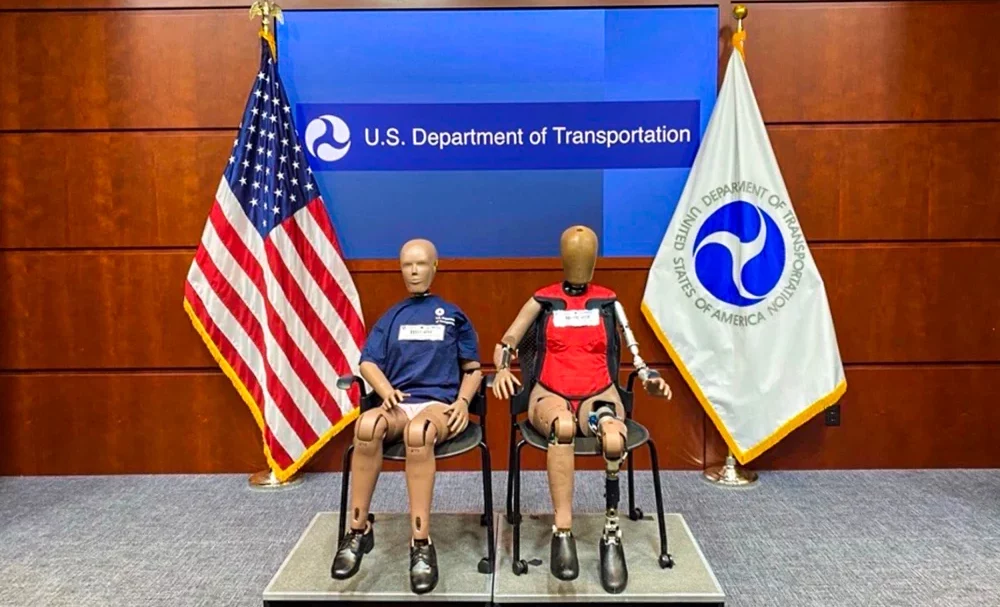 Transportation Department Unveils Design for New Advanced Female Crash ...